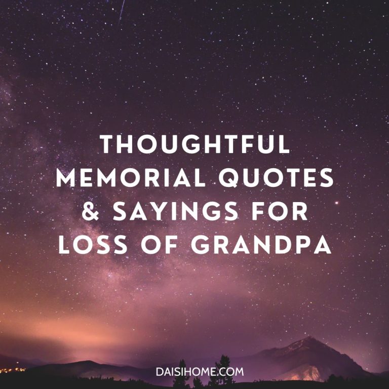 30 Inspiring Memorial Quotes And Sayings To Celebrate The Life Of A ...