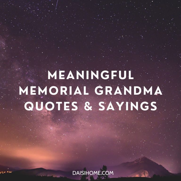 30 Inspiring Memorial Quotes And Sayings To Celebrate The Life Of A ...